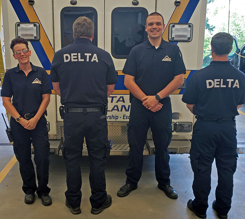 New Uniform Shirts - Field Staff - Delta Ambulance